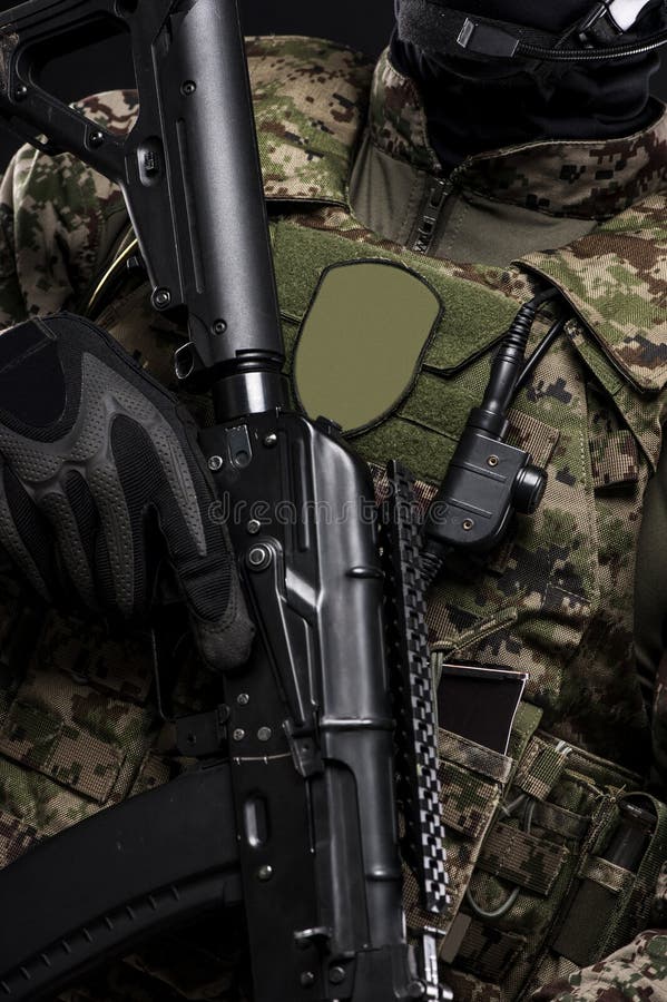 Russian armed forces stock image. Image of airsoft, militia - 54025435