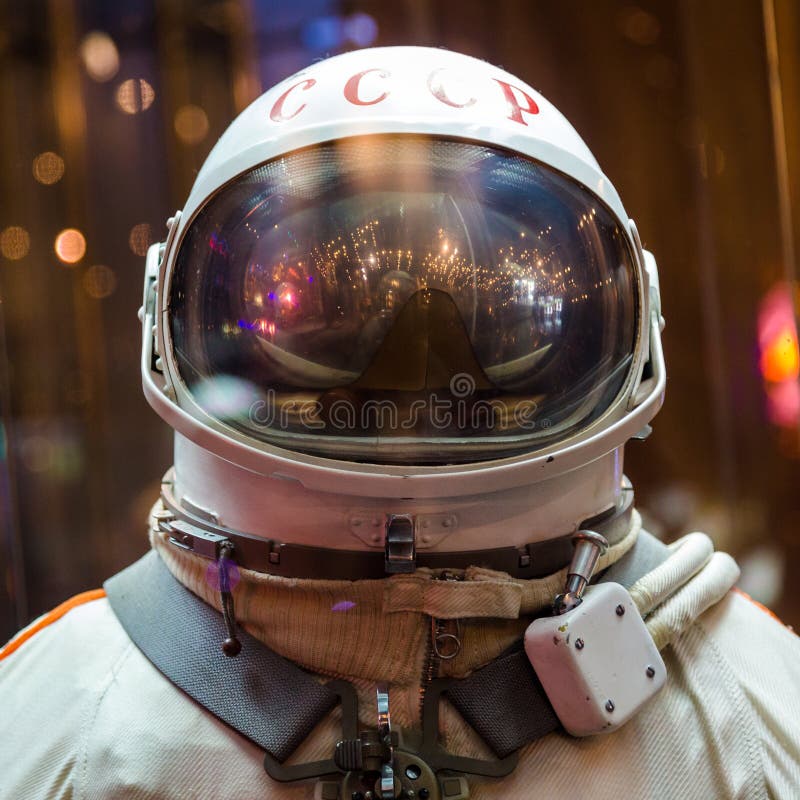 Russian Astronaut Spacesuit in Space Museum Editorial Photo - Image of ...