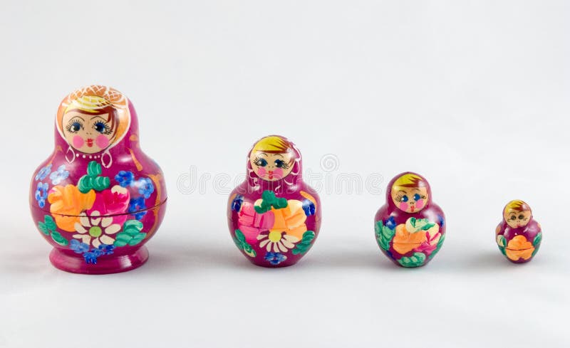 Russian Babushka stock photo. Image of dynasty, matrioska - 9307148