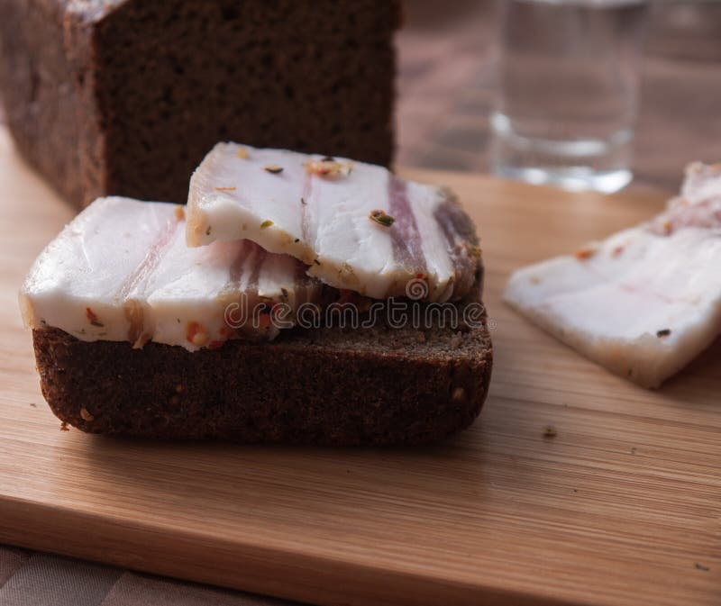 Russian bacon stock image. Image of cuisine, eggs, marinated - 46521157