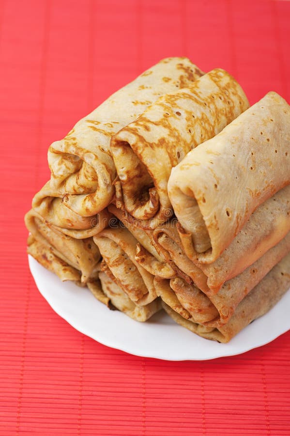 Russian blini stock photo. Image of dough, meal, bread - 24509158