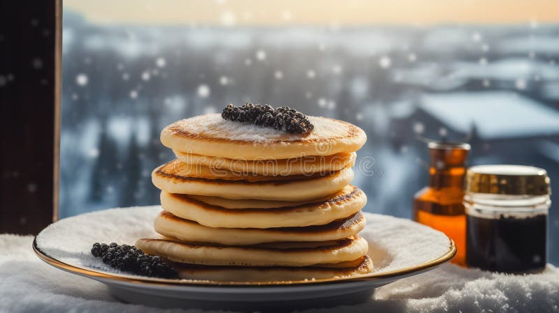 Blini Stack Stock Illustrations – 304 Blini Stack Stock Illustrations ...