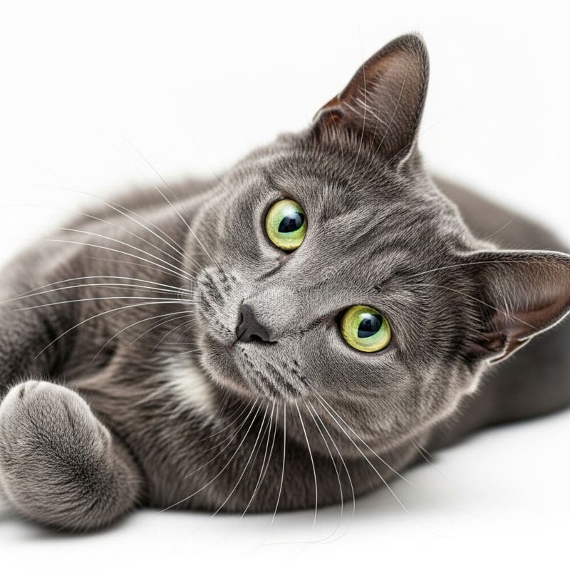 Beyond the Whiskers: a Cat S Depth Stock Photo - Image of companion ...