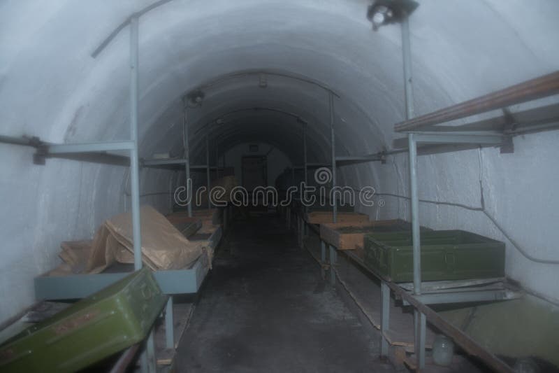 Russian Bunker during the Soviet Union and the Cold War between the ...