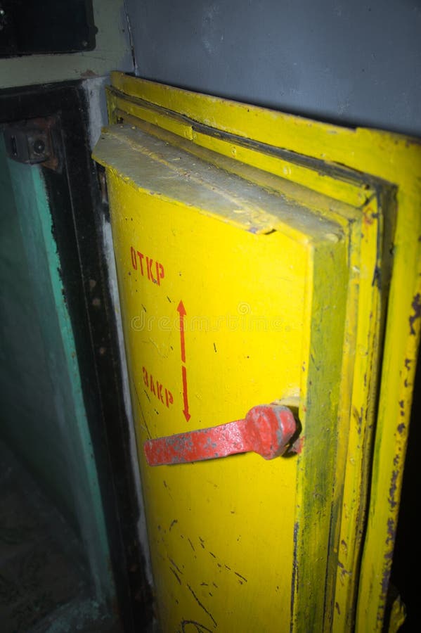 Russian Bunker during the Soviet Union and the Cold War between the ...