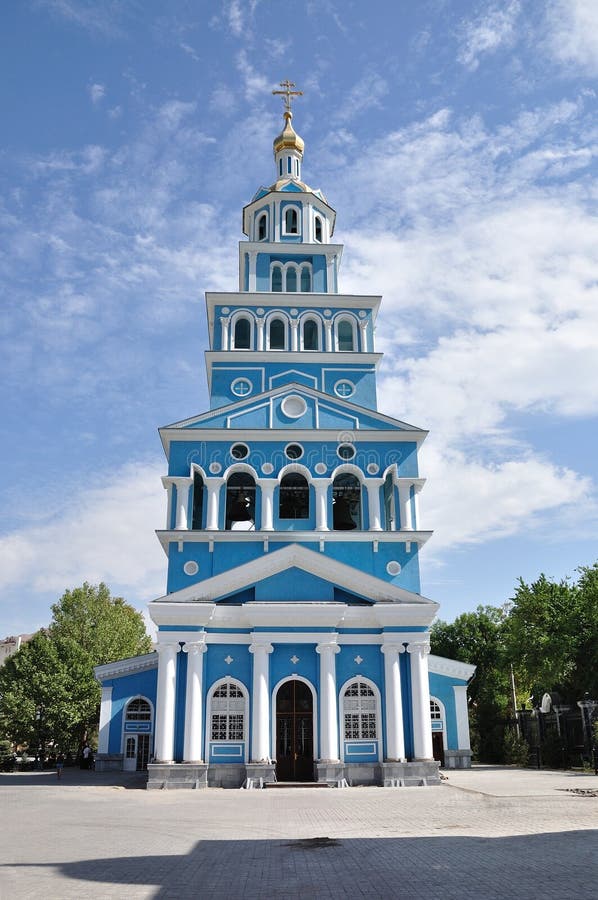 Russian Cathedral stock image. Image of russian, cross - 21801027