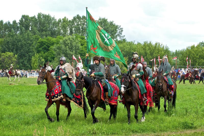 Russian cavalry editorial stock photo. Image of middle - 15029353