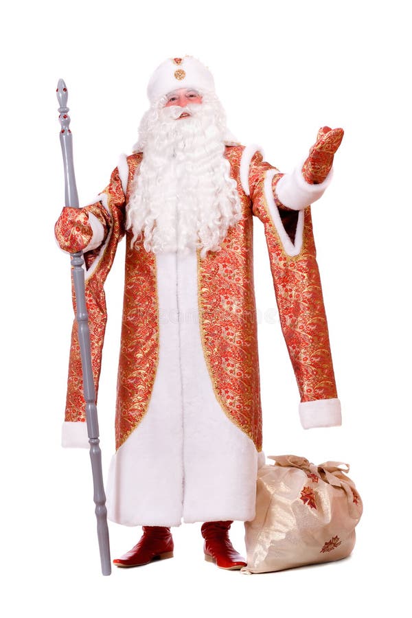 Russian Christmas Character Ded Moroz Stock Image - Image of moroz ...