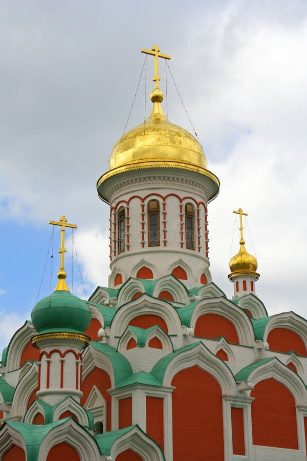 Russian church dome stock photo. Image of colorful, moscow - 2784198