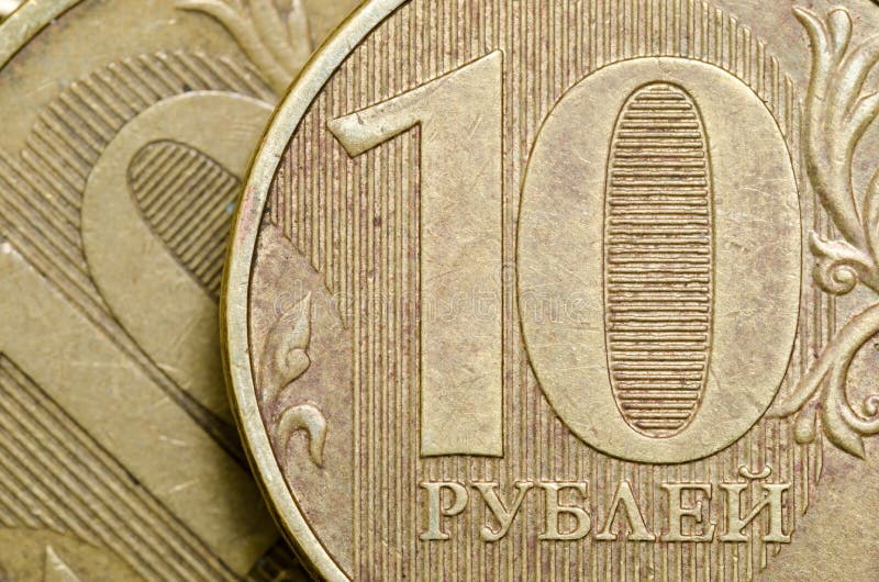 Russian coins stock image. Image of bank, brilliance - 27942393