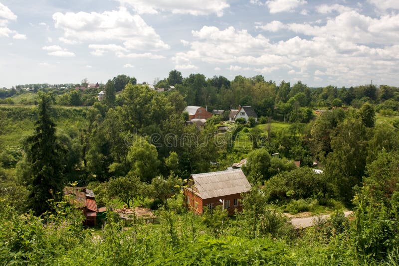 RUSSIAN countryside stock photo. Image of farm, lowdense - 14256452