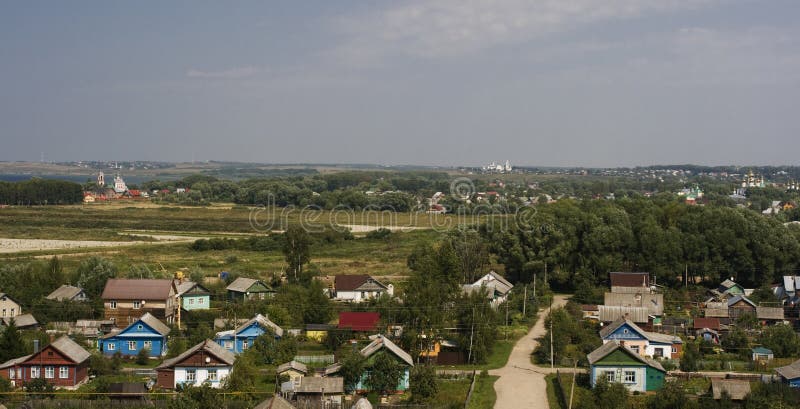 RUSSIAN countryside stock photo. Image of farm, lowdense - 14256452