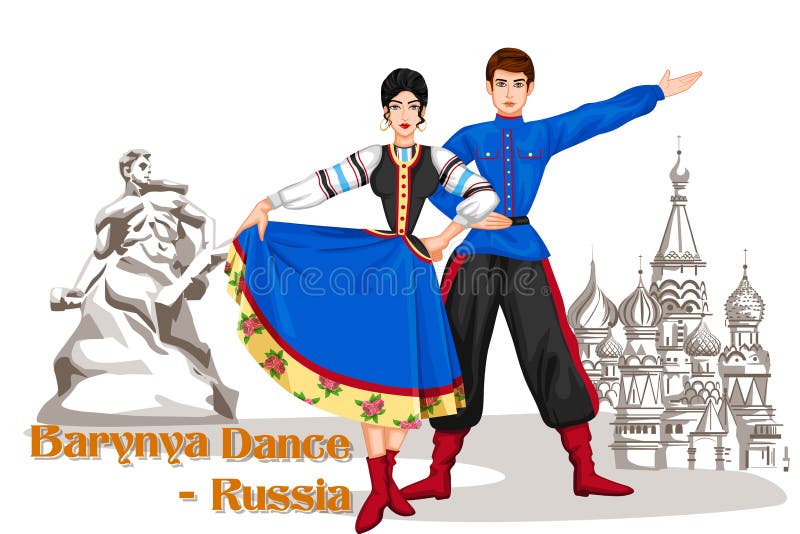Russian Dance Stock Illustrations – 576 Russian Dance Stock ...