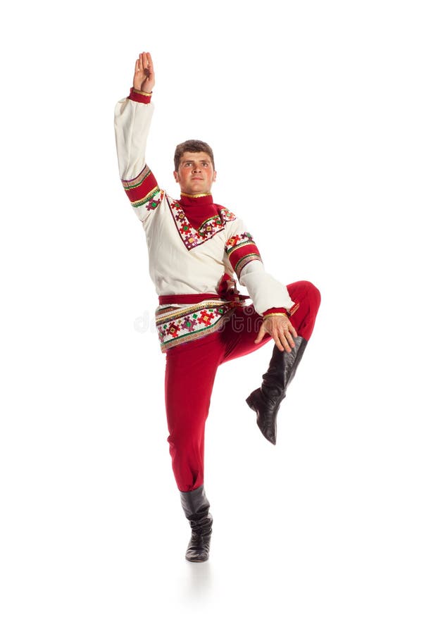 Russian folk dance stock photo. Image of costumes, girl - 31472360