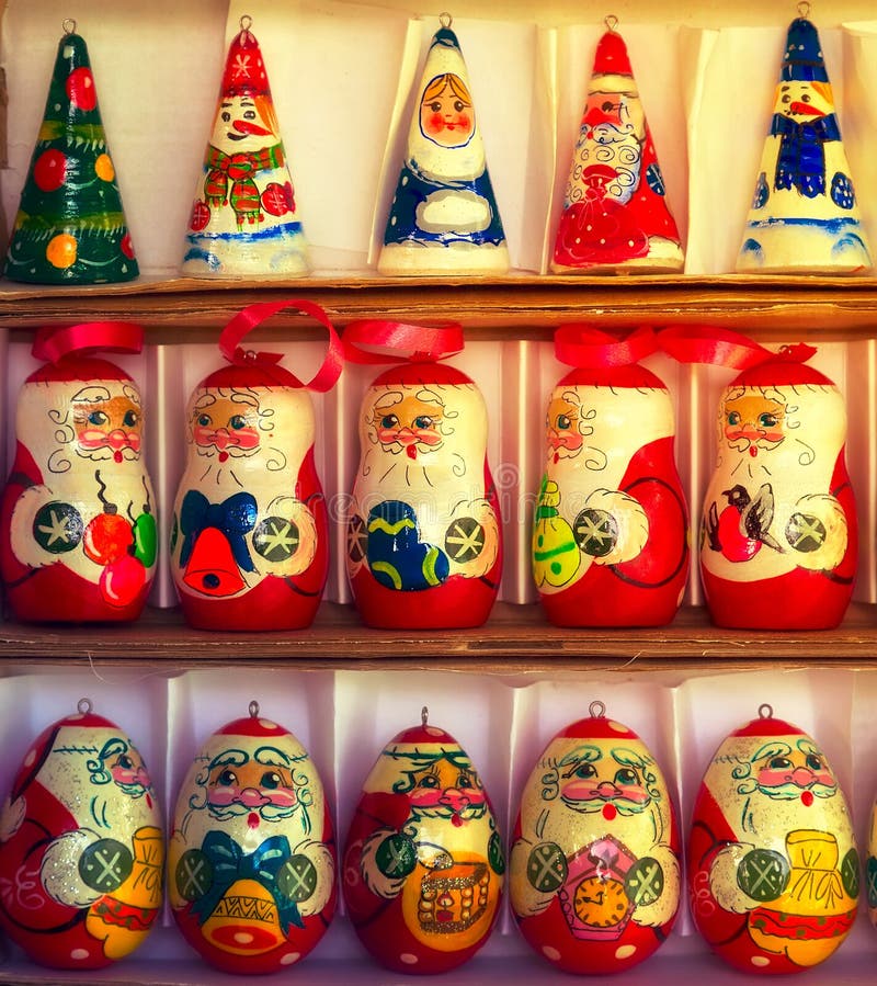 Russian Ded Moroz stock image. Image of face, color, crown - 61958877