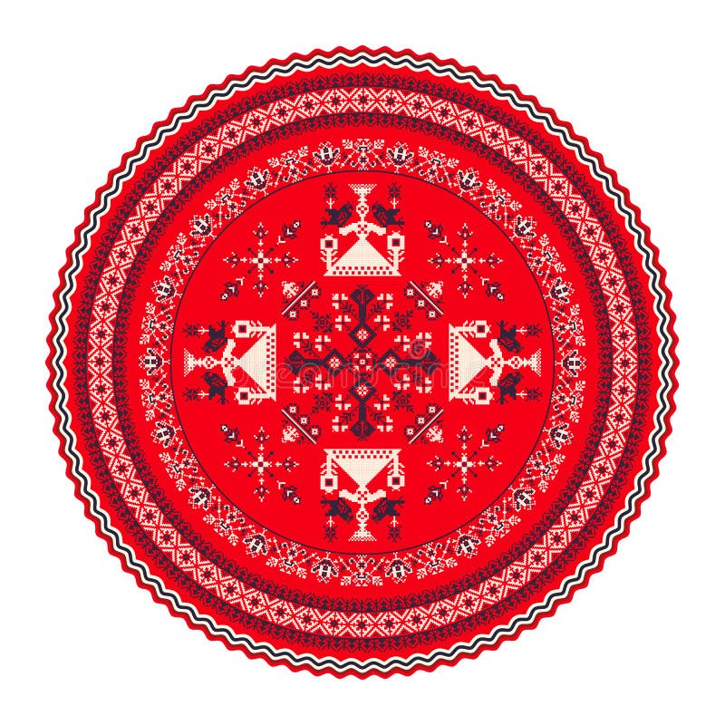 Russian design element 2 stock vector. Illustration of design - 225061348