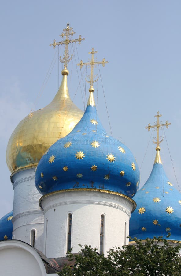 Russian domes stock image. Image of saint, domes, russian - 15722223