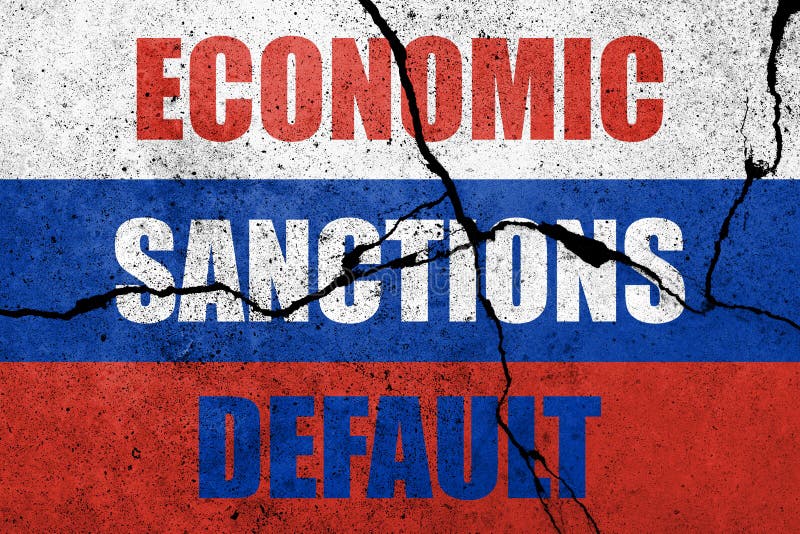 Russian Economic Collapse and Default Stock Image - Image of invasion ...