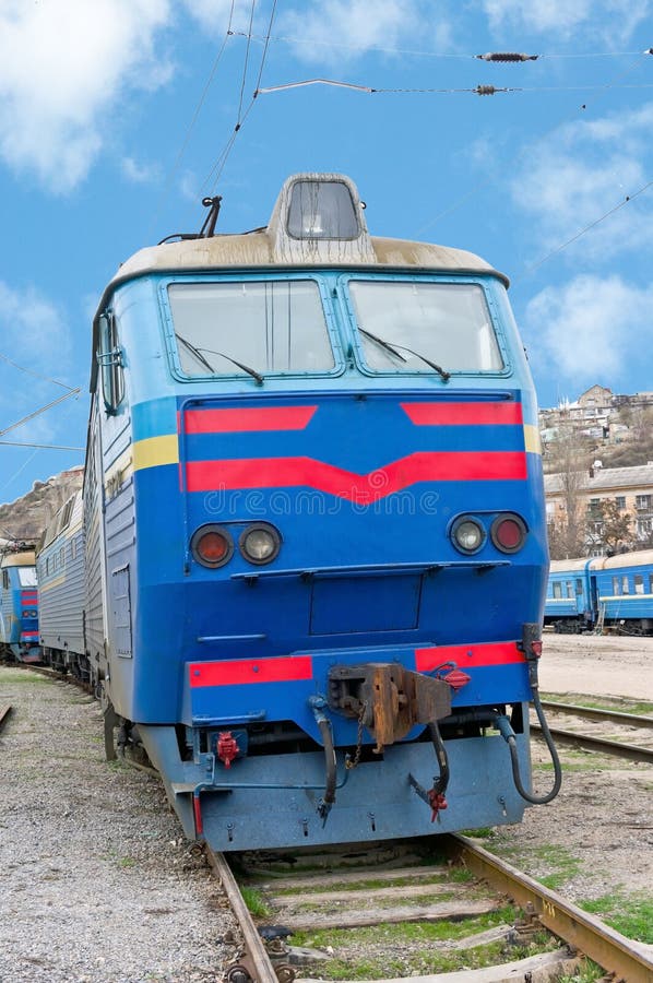 Russian electric train stock photo. Image of steel, train - 31572584