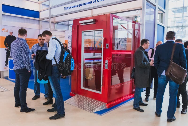 RUSSIAN ELEVATOR WEEK, International Exhibition Editorial Photo - Image of international ...