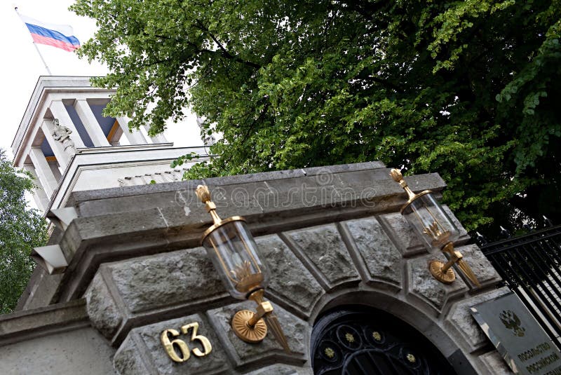 Russian Embassy in Berlin stock photo. Image of russia - 13249756
