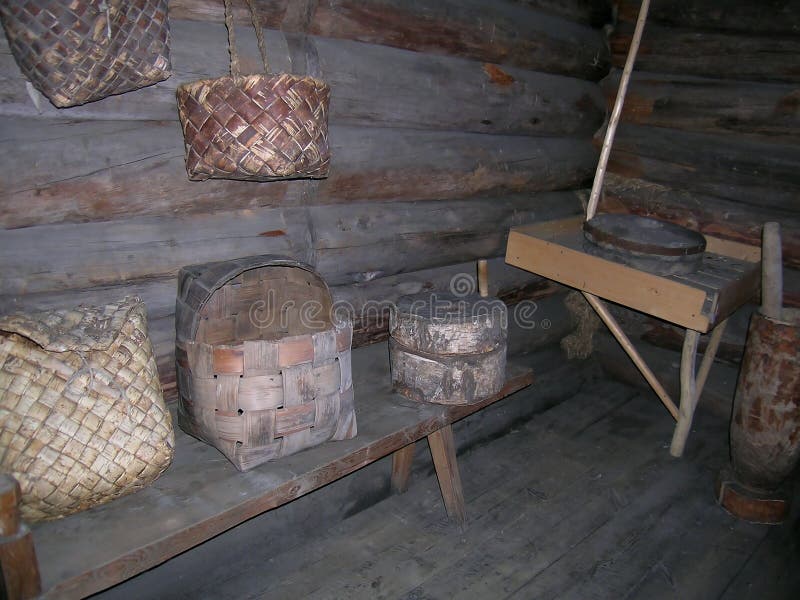 Russian farm interior stock image. Image of inside, barn - 54712861
