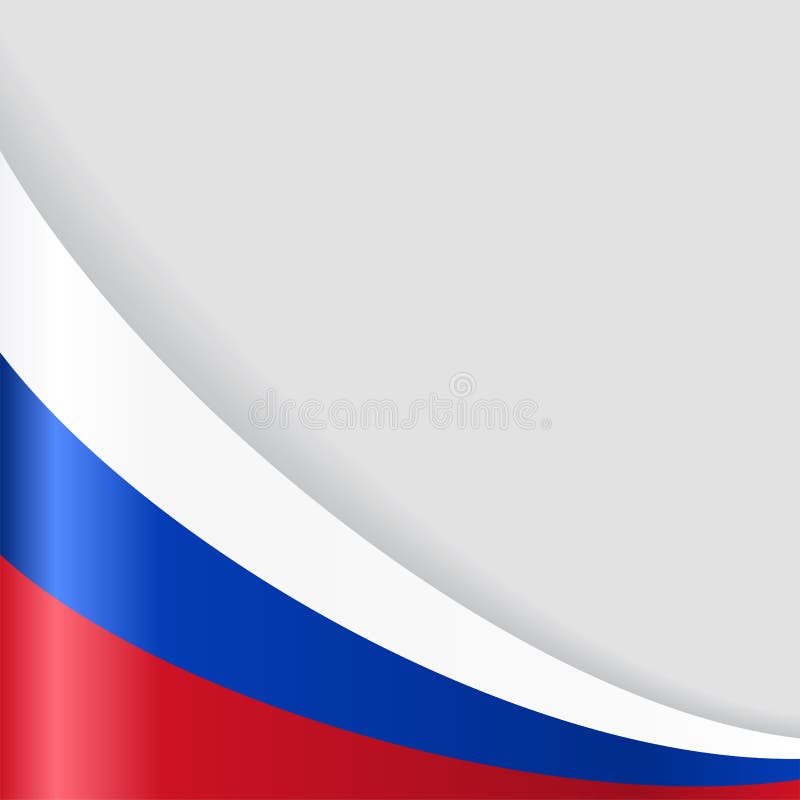 Russian Flag Background. Vector Illustration. Stock Vector ...