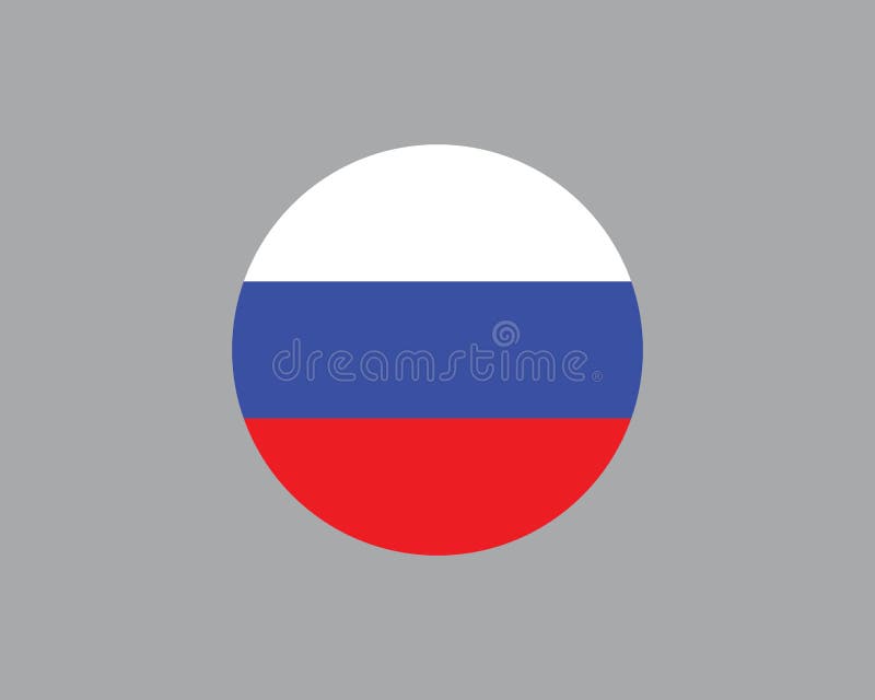 Russian Flag Icon Logo Vector Stock Vector - Illustration of nation ...