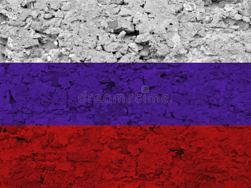 Russian flag with texture stock image. Image of blue - 392113749