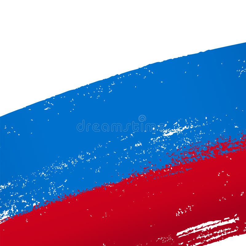 Vector Illustration. Russian Flag. White-blue-red Flag. Russian ...