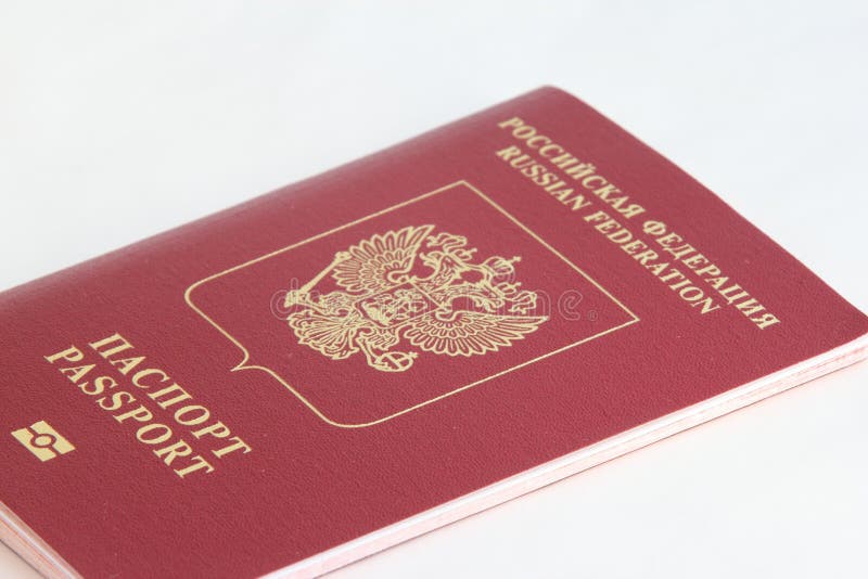 A Russian foreign passport stock photo. Image of travel - 18481704