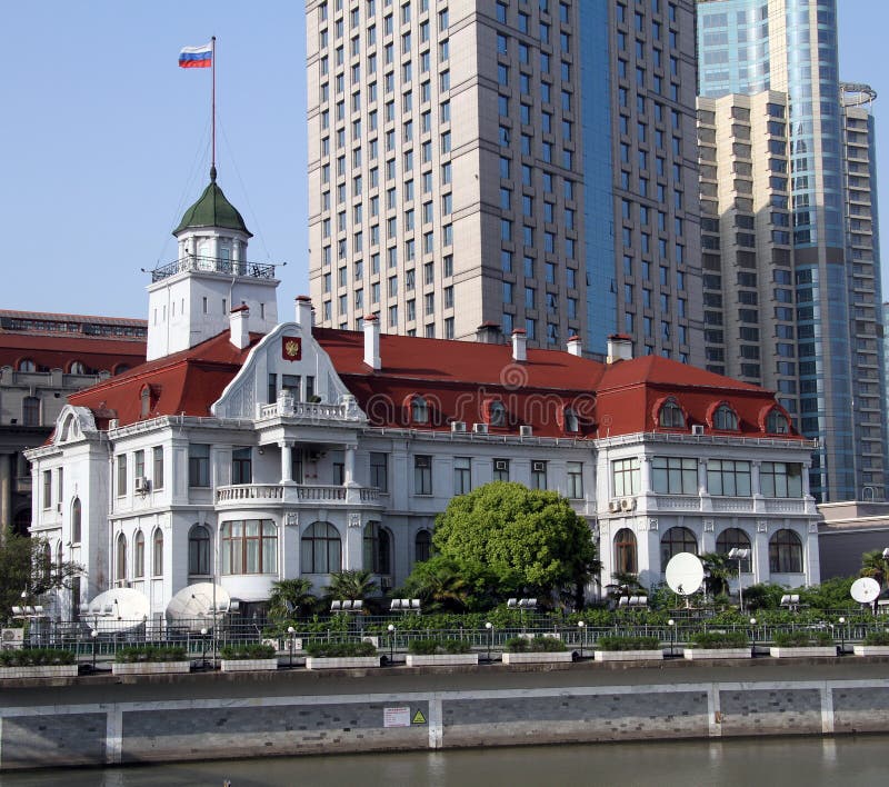 Shanghai General Chamber Of Commerce Building Stock Image - Image of ...