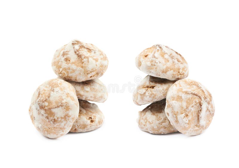 Russian Gingerbread Cookie Isolated Stock Image - Image of brown ...