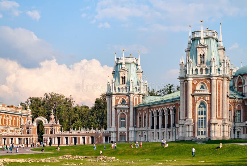 Russian gothic palace stock image. Image of catherine - 27239863