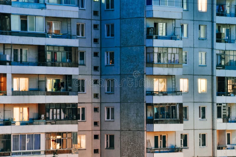 Russian High-rise Building in Summertime - May 2022 Editorial Stock ...