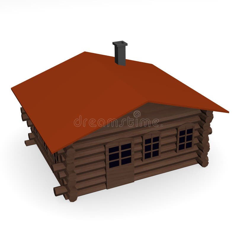 Russian house stock illustration. Illustration of town - 11109461