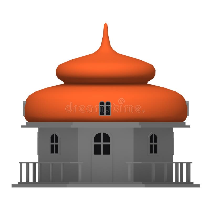 Russian house stock illustration. Illustration of shack - 11109482