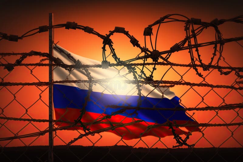 Russian Isolation from World, Created with Generative AI Technology ...