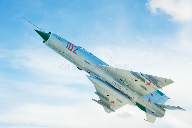 Russian jet airplane stock photo. Image of ussr, flight - 12141326