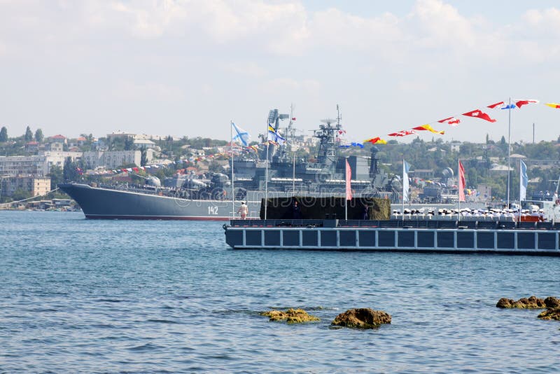 Russian Landing Ship Novocherkassk Editorial Photo - Image of military ...