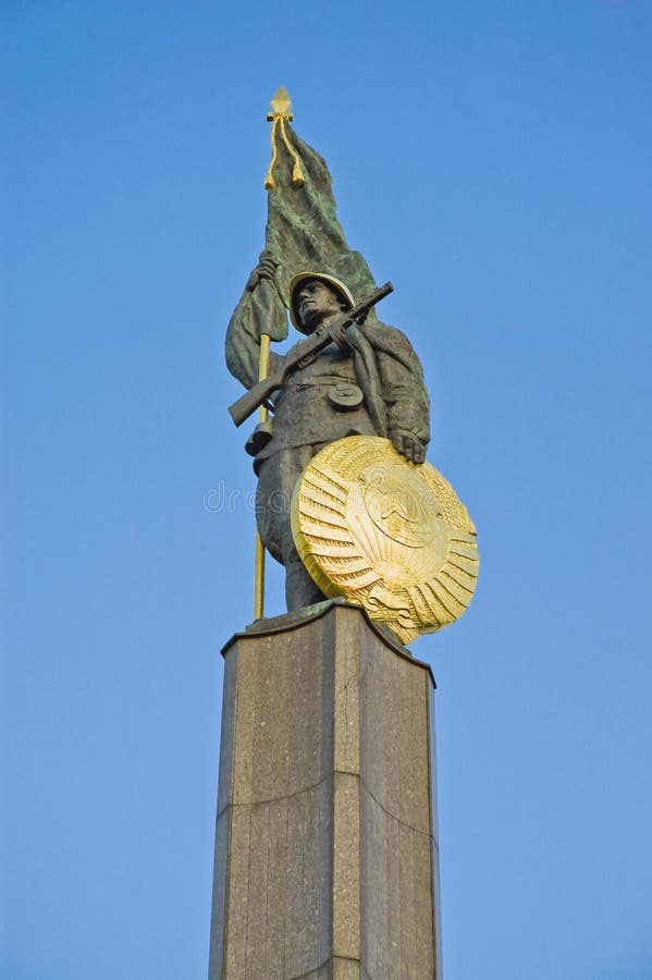 Russian Liberation Monument in Vienna, Austria Stock Image - Image of ...