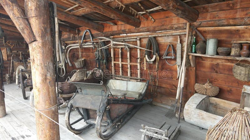 Russian life stock image. Image of wagon, museum, life - 115270199