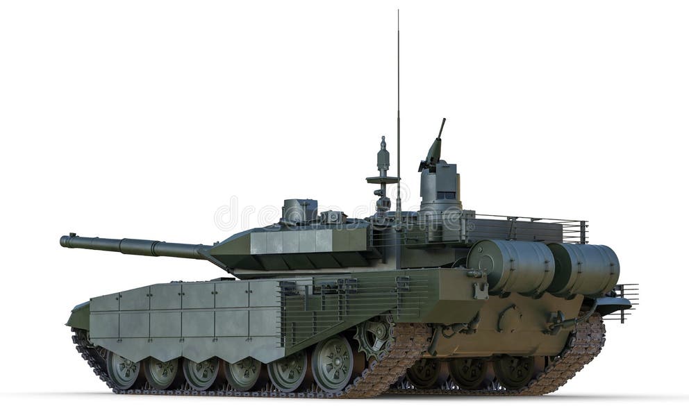 Russian Main Battle Tank Back View Stock Photo - Image of russian ...