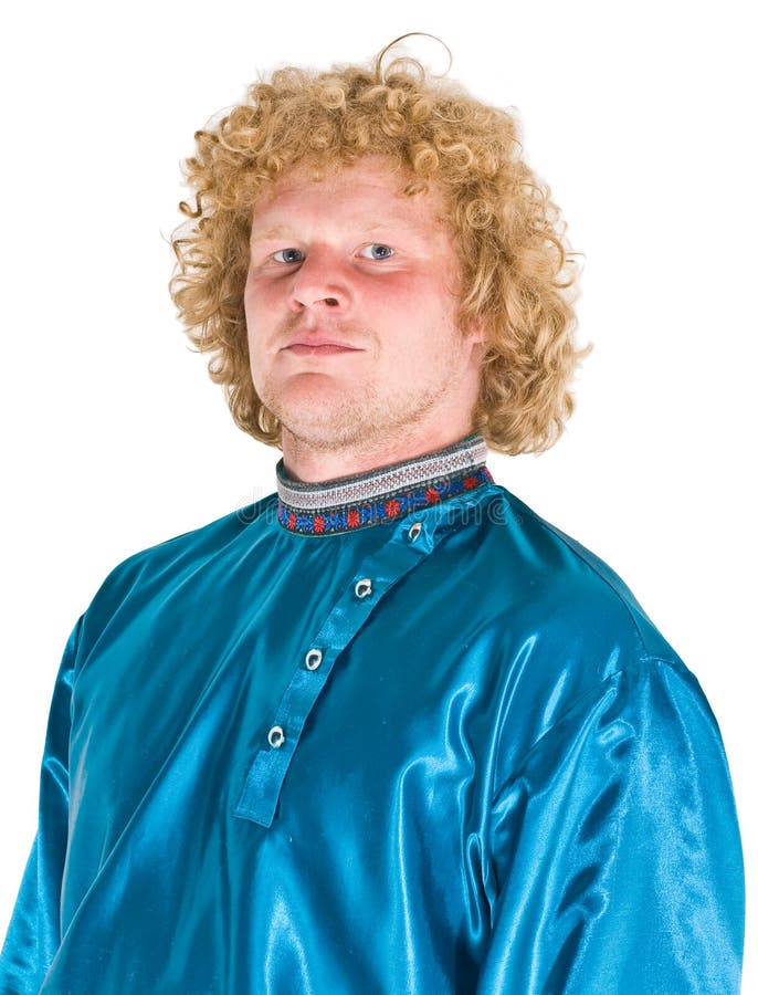 Russian Man stock image. Image of shiny, shirt, white - 5549541