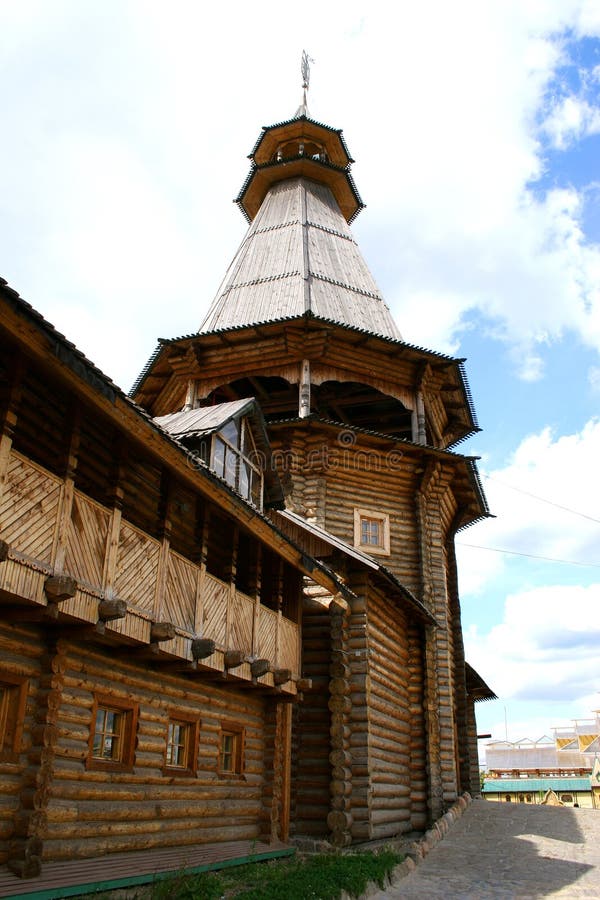 Russian manor. stock photo. Image of house, ladder, door - 940148