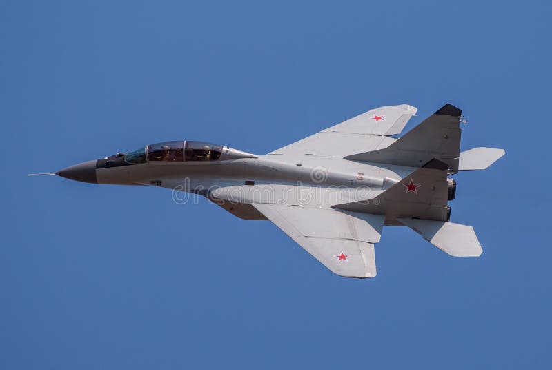Russian MiG-29 Fulcrum stock image. Image of fulcrum - 26978543