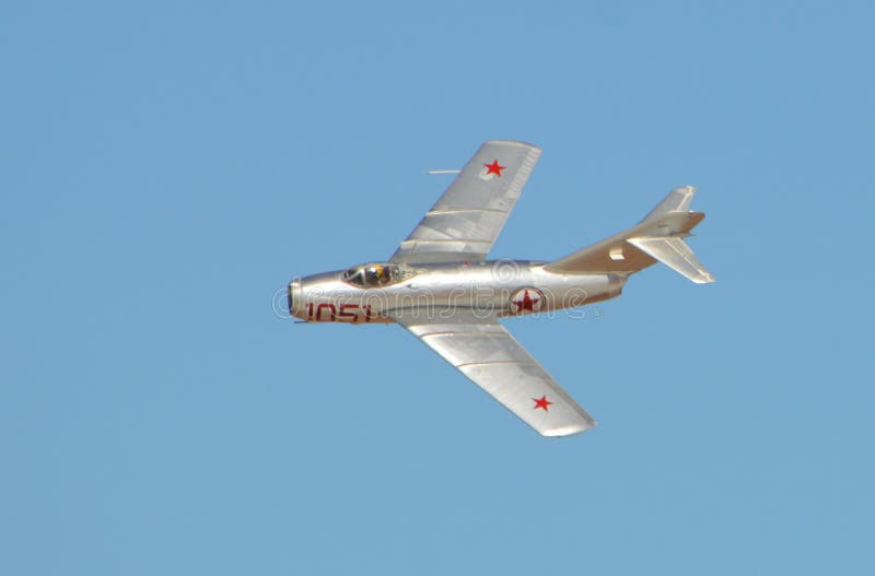 Russian MiG-15 editorial stock image. Image of fighter - 88937364