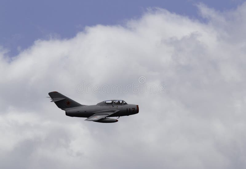 Russian mig-15 editorial stock photo. Image of side - 159188708
