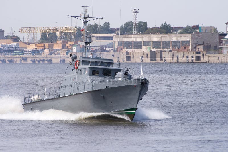 Russian military boat stock photo. Image of forces, protect - 7487234