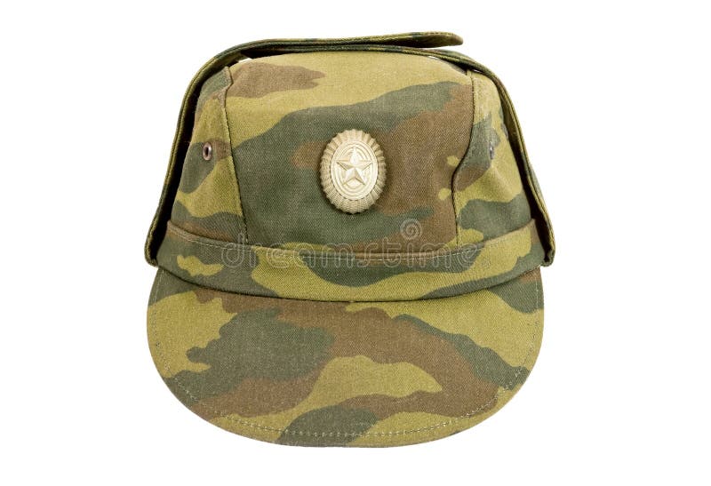 Russian Military Cap stock image. Image of isolated, military - 12367457